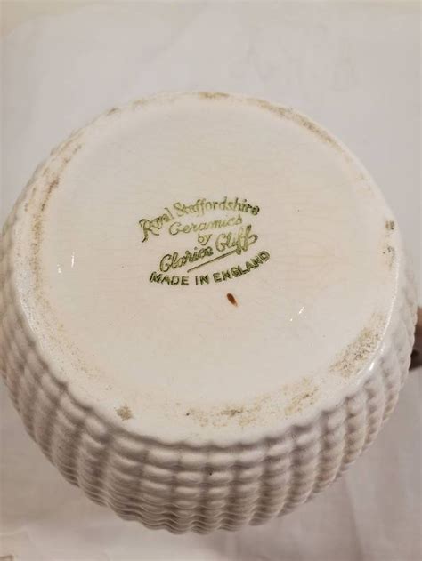 Royale Staffordshire Pitcher By Clarice Cliff English Etsy