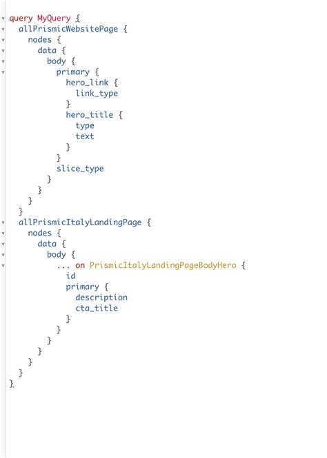 Graphqlslice Issue Developing With Prismic Prismic People