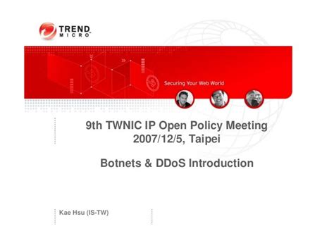 Botnets And Ddos Introduction