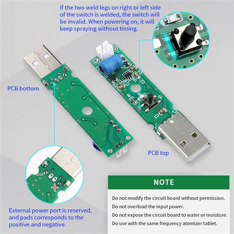 Atomizer Sheet Zj 01 Holder Type Candusb Atomizer Drive Circuit And