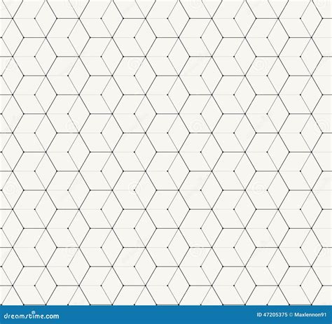 Hexagons Gray Vector Simple Seamless Pattern Stock Vector Illustration Of Graphical Hexagonal