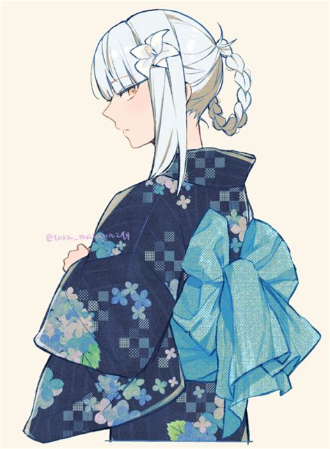 The Big Imageboard Tbib 1girl Alternate Costume Back Bow Blue Bow