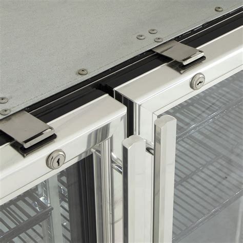 True TBB 24GAL 72G S HC LD 71 7 8 Bar Refrigerator 3 Swinging Glass