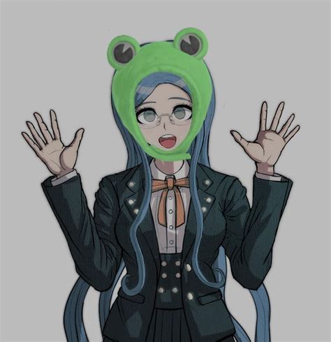 𝙏𝙨𝙪𝙢𝙪𝙜𝙞 𝙎𝙝𝙞𝙧𝙤𝙜𝙖𝙣𝙚 𝙁𝙧𝙤𝙜𝙜𝙮 𝙃𝙖𝙩 Danganronpa Character Froggy