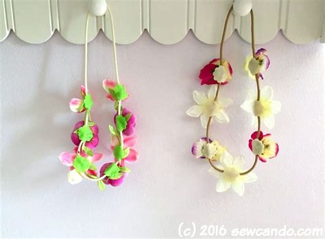 Sew Can Do Tutorial Time Diy Floral Stretch Headbands