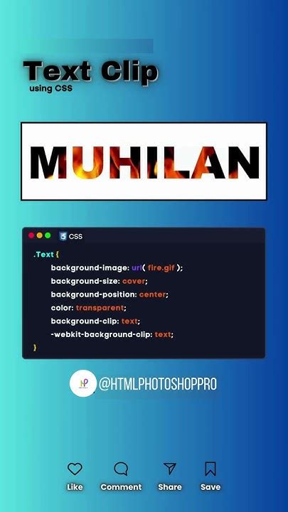 Text Clip In Css Htmlcss Shortsviral Shortsvideo Shorts Short Youtube