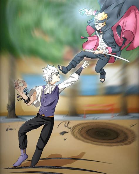 Boruto Vs Code By Flashfireart On Deviantart