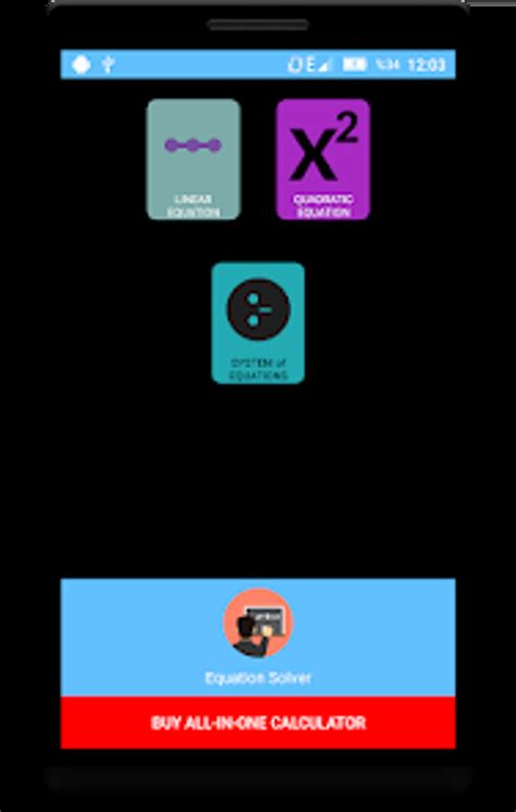 Equation Solver для Android — Скачать