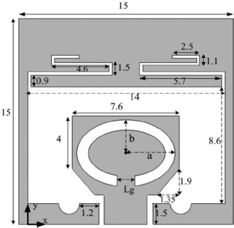 Very Small Dual Band Notched Rectangular Slot Antenna With Enhanced