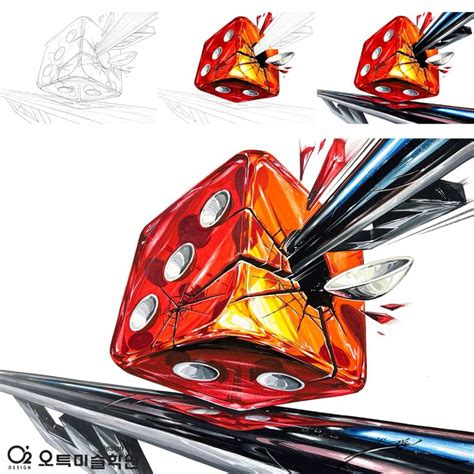 주사위 열쇠 기초디자인 그림 디자인 주사위 질감