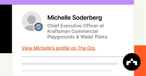 Michelle Soderberg Chief Executive Officer At Kraftsman Commercial Playgrounds And Water Parks
