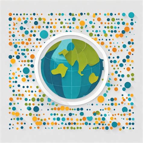 Análisis De Poblaciones Globales Y Geografía Humana Foto Premium