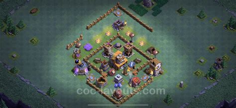 Unbeatable Builder Hall Level Base With Link Clash Of Clans BH Copy