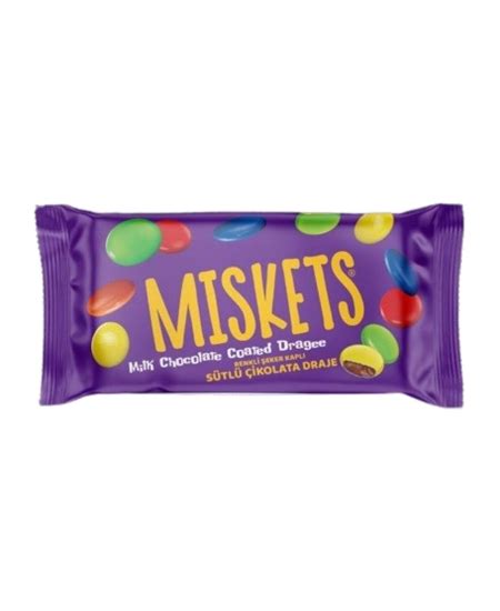 Miskets Sütlü Çikolata Draje Maxibon 20 Gr
