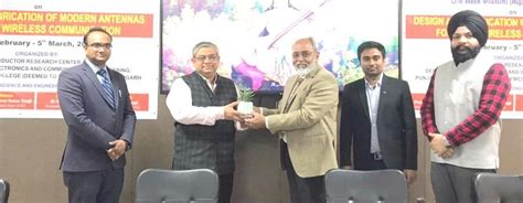 Pec Inaugurated One Week Karyashala Workshop On 5g6g Wireless