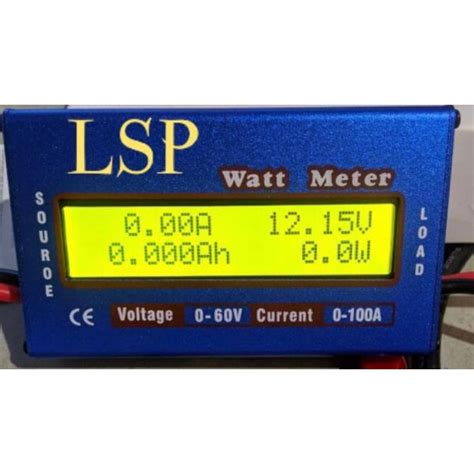 Jual SALE Watt Meter DC 60V 100A Digital LCD Display Lipo Battery Power Adapter Termurah