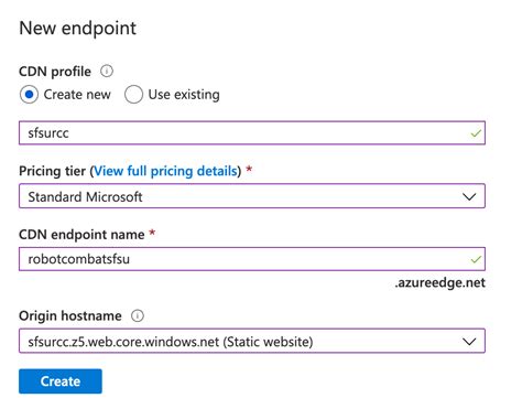 Generic We Couldnt Create Your Cdn Endpoint Error When Trying To