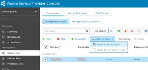 New Feature Veeam Service Provider Console Vitanium
