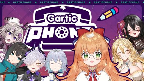 遊戲 Gartic Phone~nkshoujo全體連動！畫畫畫電話傳話~！ Youtube