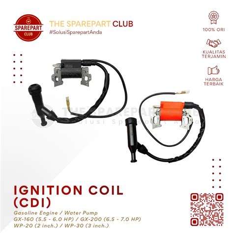 Jual Cdi Ignition Coil Koil Pengapian Engine Gx160 Gx 160 200 Wp 20 30