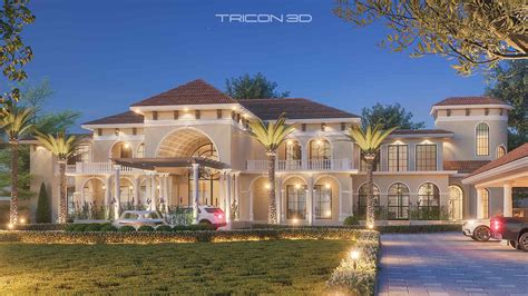 3d Architectural Exterior Rendering Services Tricon3d