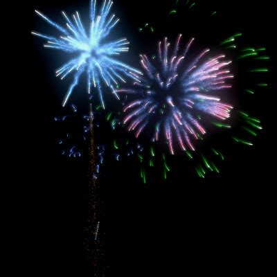 Animated Fireworks Particles Animation MoCap By Ogmodels
