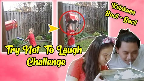 Tahan Tawa Pake Susu Sampe Muncrat Youtube