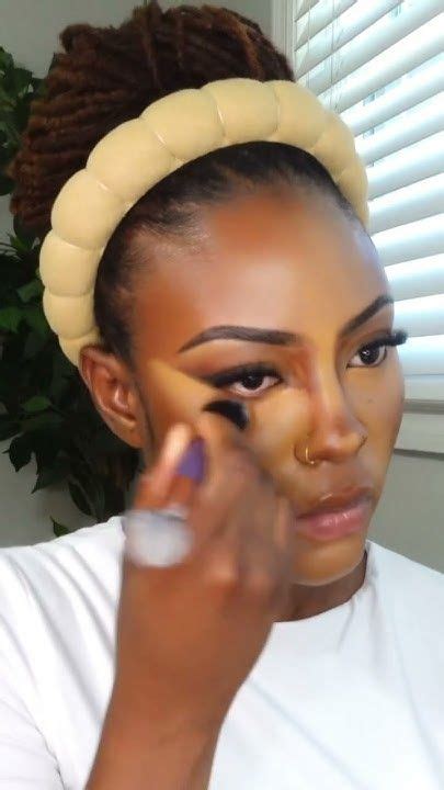 Full Glam Makeup Tutorial For Beginners Woc Darkskin Blackgirlmakeup