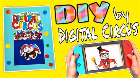 Paper Craft Compilation With Digital Circus What I Made Diy For Fans Of