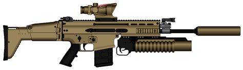 Scar H Trijicon Acog Sopmod By Psycosid09 On Deviantart