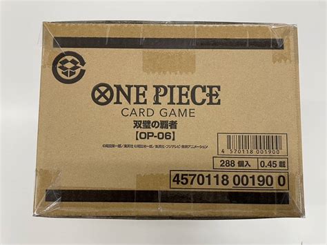 【未使用】【送料無料】未開封カートン 双璧の覇者 ワンピース カードゲーム Onepiece Dの落札情報詳細 ヤフオク落札価格検索 オークフリー