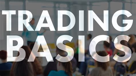 Trading Basics Traders Textbook