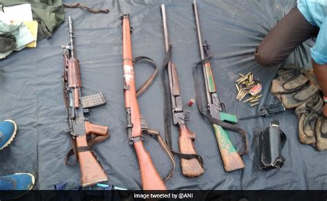 Four Naxals Including Woman Cadre Killed In Chhattisgarh Encounter Cops