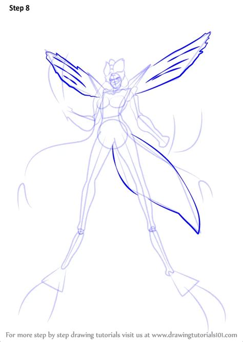 Learn How To Draw Mosquito Girl From One Punch Man One Punch Man Step
