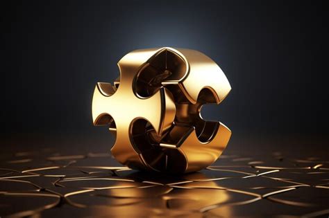premium photo an iconic puzzle piece symbolizing problemsolving 00463 02