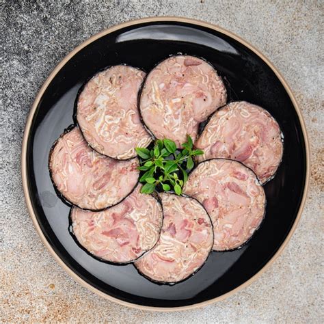 Premium Photo Offal Meat Sausage Pork Andouille Pork Stomach Pork