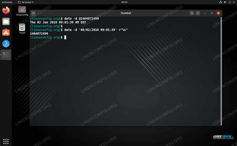 Convert Timestamp To Date LinuxConfig Org