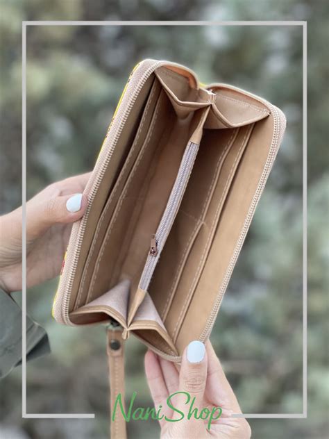 کیف پول زیپ دار طرح دخترونه