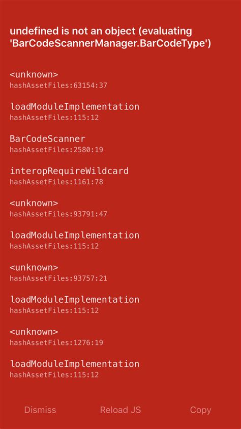 Not Using Barcodescannermanger But Still Getting Bug Issue