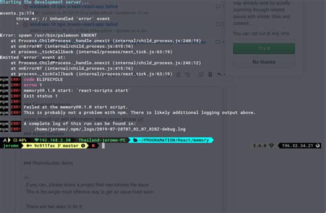 From Node 10 16 Lts Impossible To Run Nm Start After Npx Create React App Myapp Closed