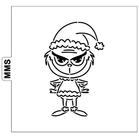 Pochoir PYO Grinch Mini Miss Sugar