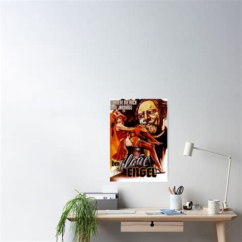 Der Blaue Engel The Blue Angel Movie Poster Poster For Sale By