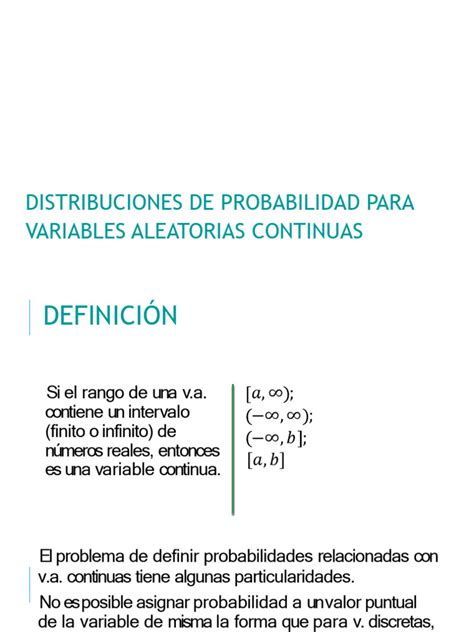 Clase Variable Aleatoria Continua 2023 Pdf Distribución Normal