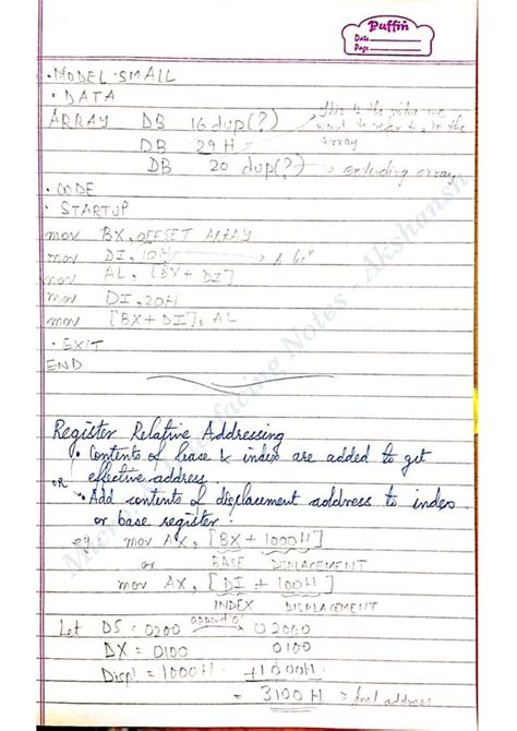 Microprocessor And Interfacing Notes Pdf