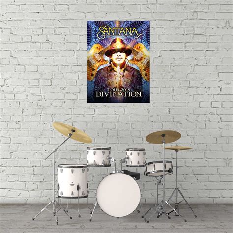 Divination Tour 2018 Poster Vertical Shop Santana