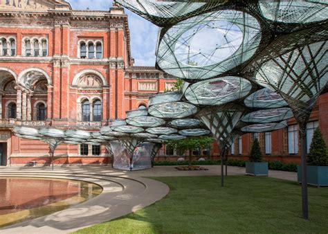 Robotically Fabricated Carbon Fibre Pavilion Opens At The Vanda