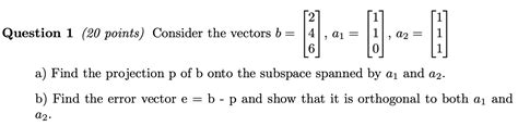 Solved Elaborate Every Operation For Both Sub Questions And Chegg Com
