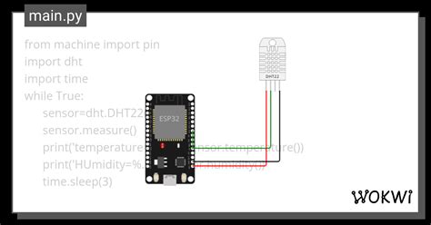 AK DH22 Wokwi ESP32 STM32 Arduino Simulator