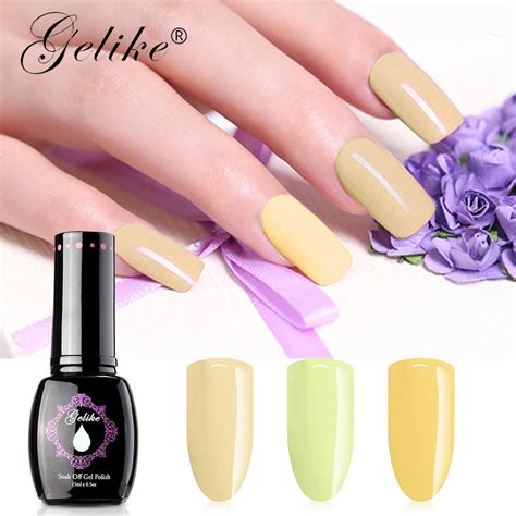 Gelike 젤 폴란드어 15ml uv 젤 손톱 젤 젤 폴란드어 led uv 네일 젤 네일 아트 gel nail art uv