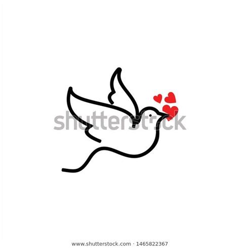 wedding logo simple modern line art stock vector royalty free
